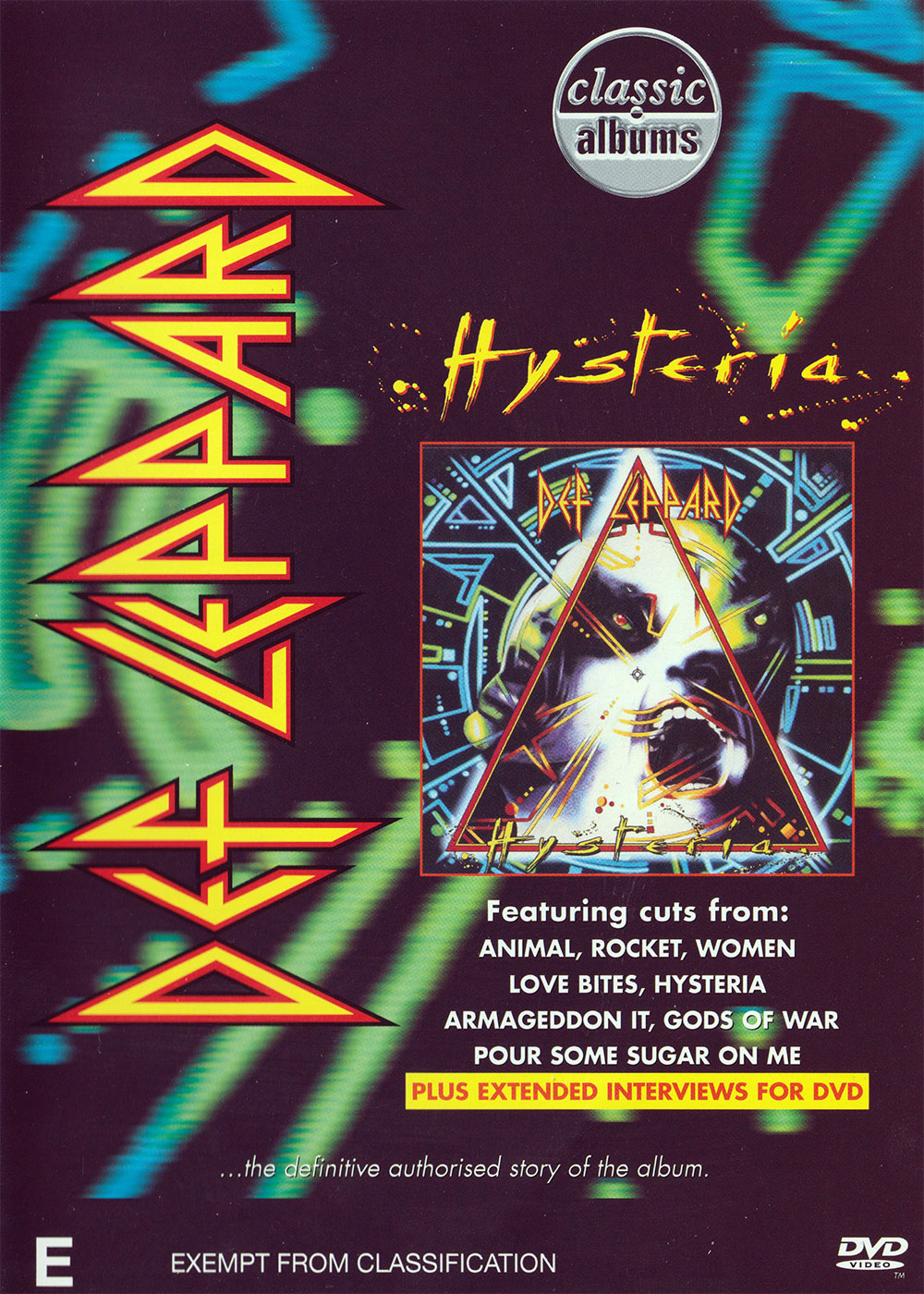 Def Leppard Classic Albums Hysteria (DVD) | Rue Morgue Records