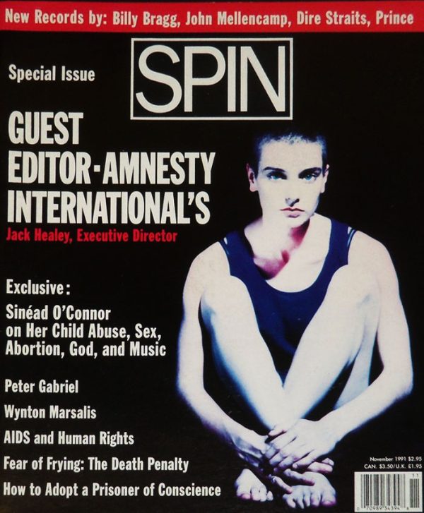 SPIN Magazine 11/1991 | Rue Morgue Records