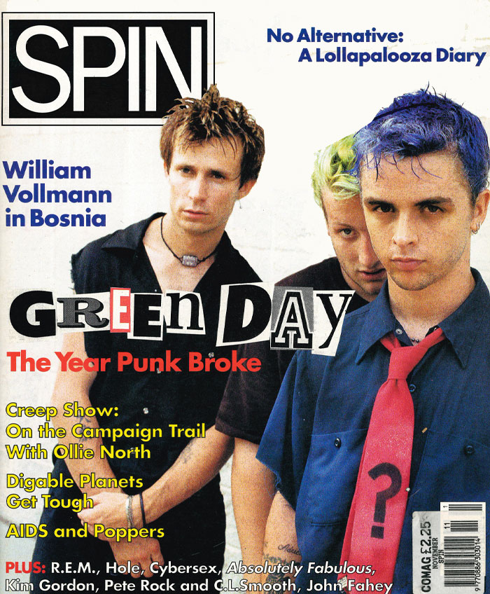 SPIN Magazine 11/1994 | Rue Morgue Records
